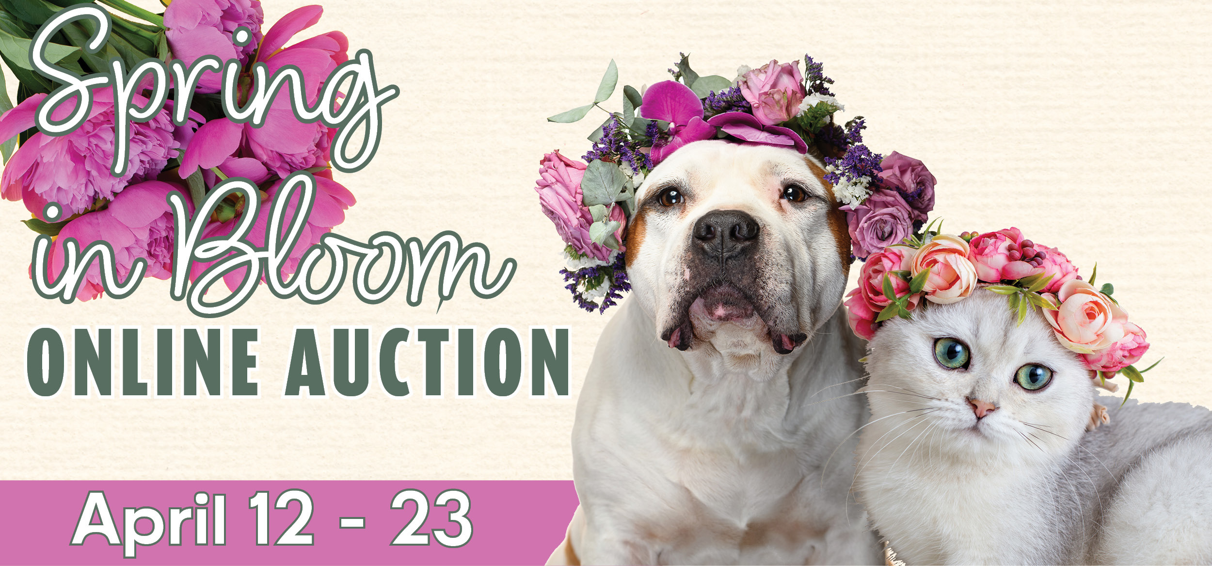 Heritage Humane Society: Spring in Bloom Online Auction 2023